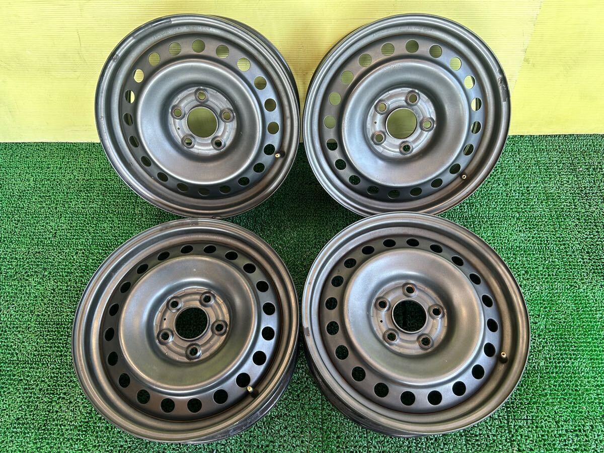 Yahoo!オークション - 16インチ日産純正スチールホイール 5穴 PCD114.3...