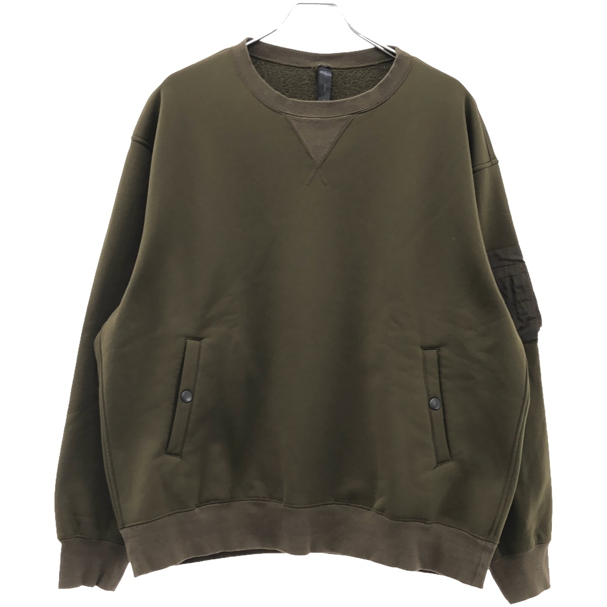 Yahoo!オークション - wjk ダヴルジェイケイ 21AW MA-1 sweat ボンディ...
