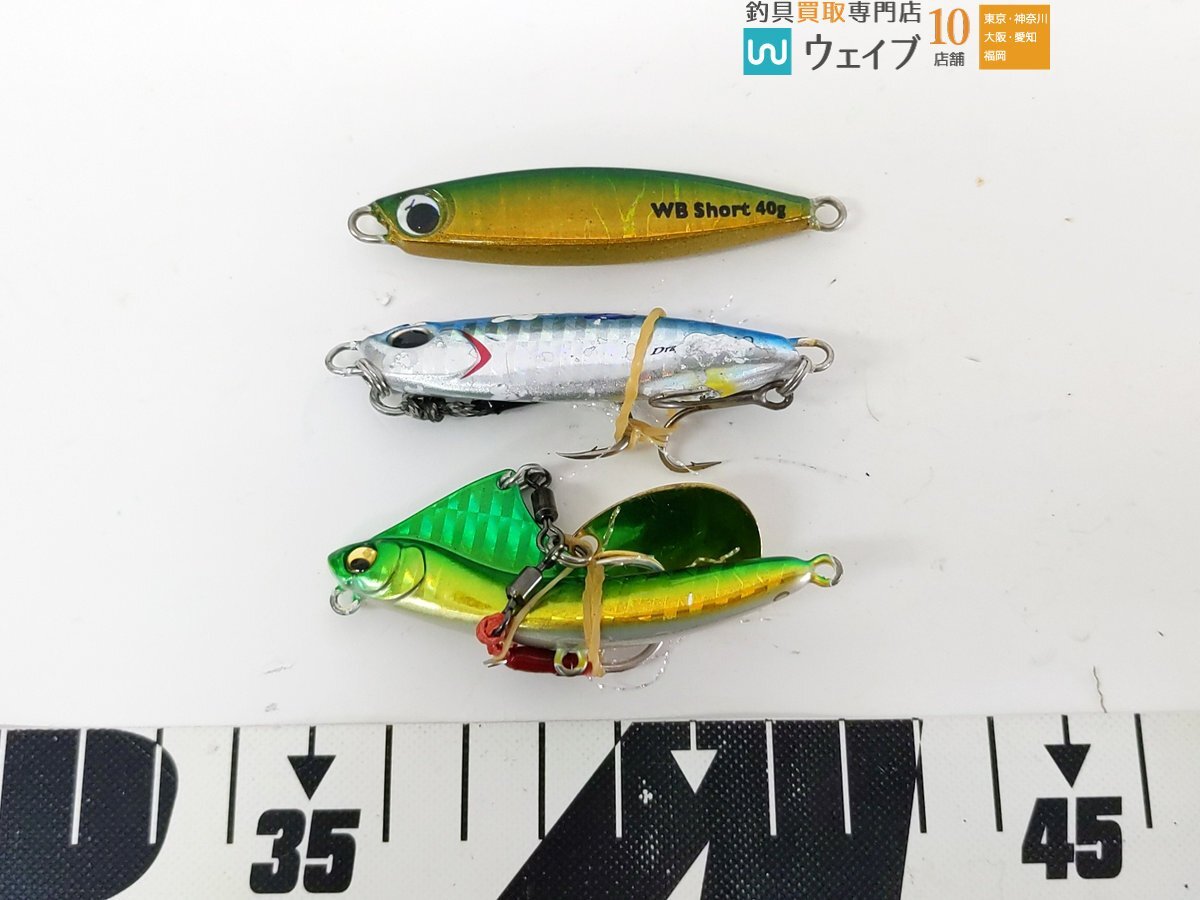 日本代購代標第一品牌【樂淘letao】－オーナー カルティバ 撃投ジグ 65g・シマノ コルトスナイパー アオモノキャッチャー 80g 等計25個 中古 メタルジグ セット