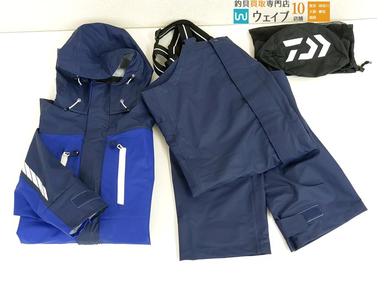 ダイワ PUオーシャンサロペットレインスーツ DR-6007 Lサイズ(フィッシングスーツ)｜売買されたオークション情報、yahooの商品情報をアーカイブ公開 - オークファン（aucfan.com）