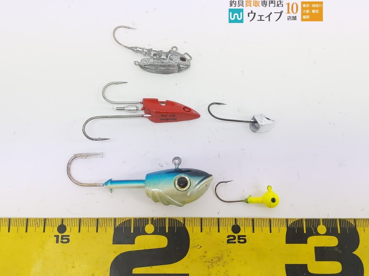 日本代購代標第一品牌【樂淘letao】－ブルーブルー ニンジャリ M 14g 他 ジグヘッド 等 ジャンク大量セット ジャンク品