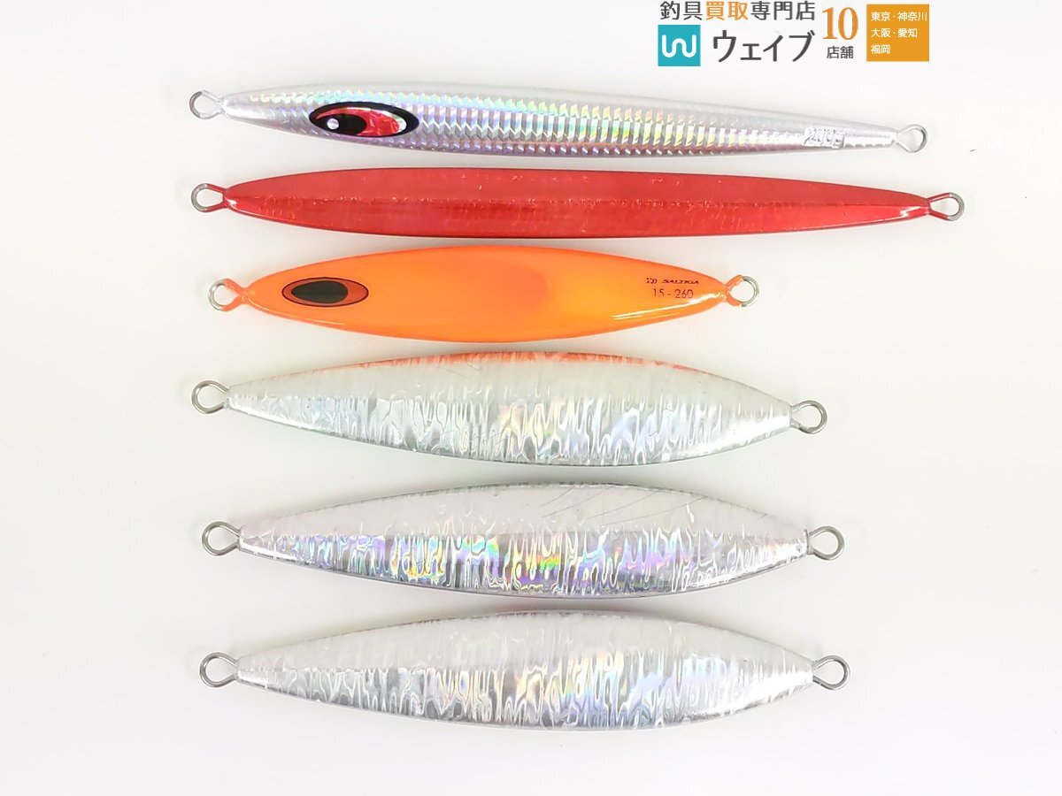 日本代購代標第一品牌【樂淘letao】－メジャークラフト ジグパラ バーチカル ロングスロー 250g・ダイワ ソルティガ XDジグ 15-260 等 メタルジグ 計14個