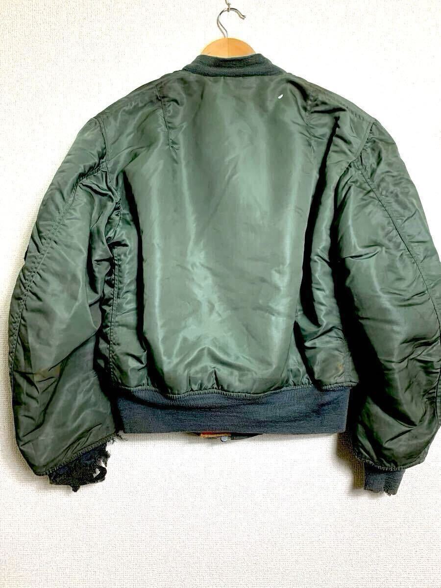 Yahoo!オークション - 米軍実物 60s ビンテージ MA-1 MIL-J-8279D USAF...