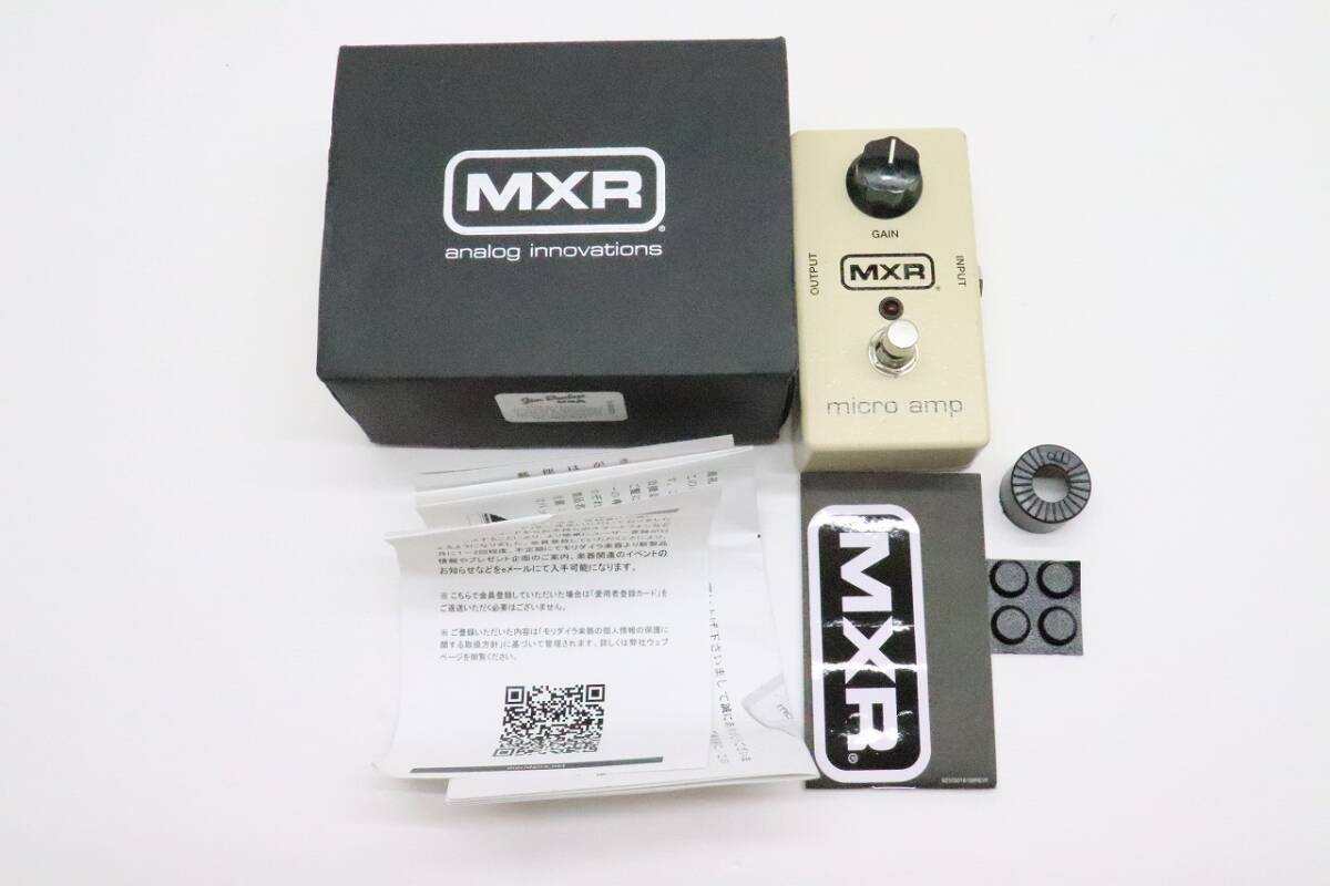 Yahoo!オークション - 48JY MXR M133 micro amp ギター エフェクター ...