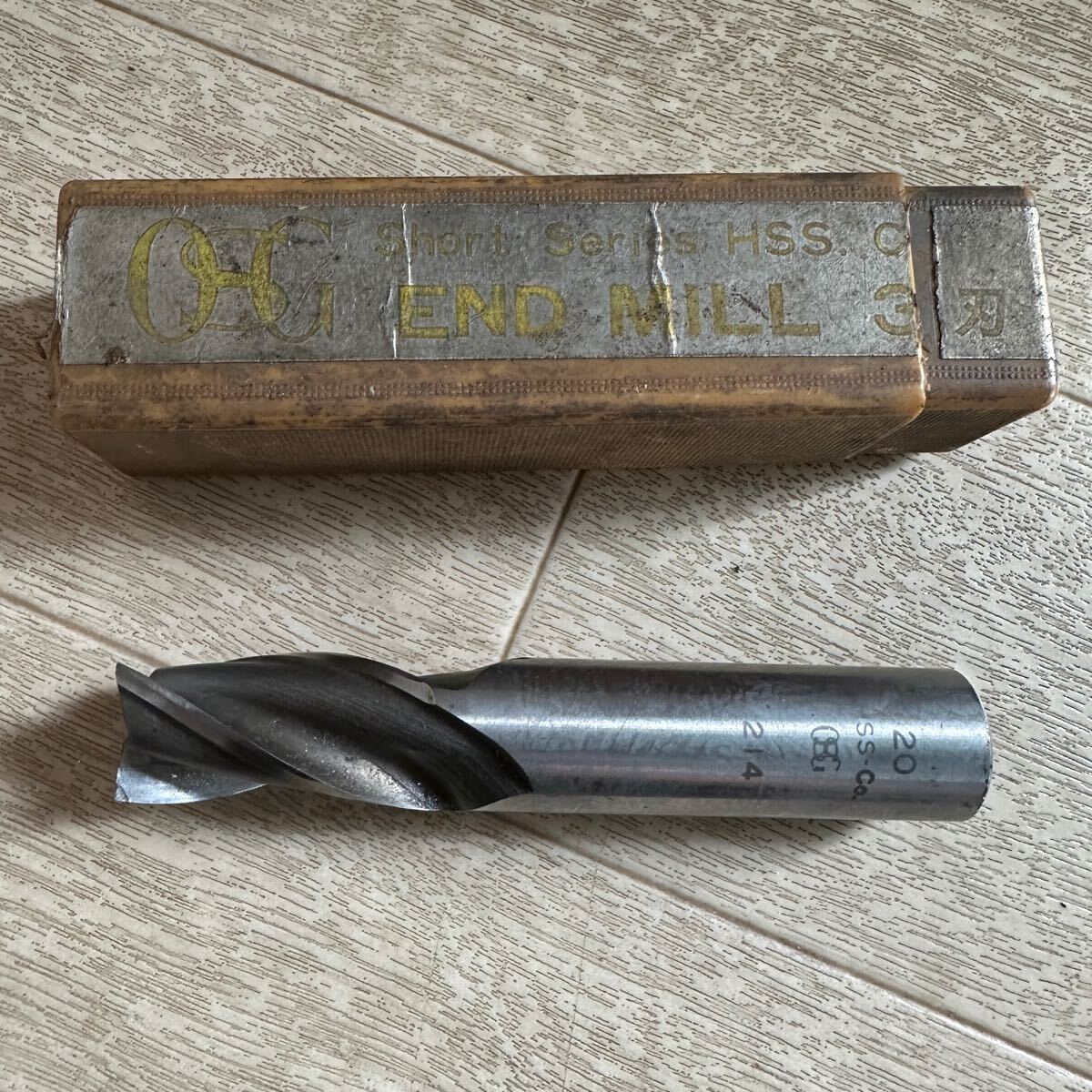 Yahoo!オークション - 【コ85】OSG/オーエスジー エンドミル （ETSφ20...