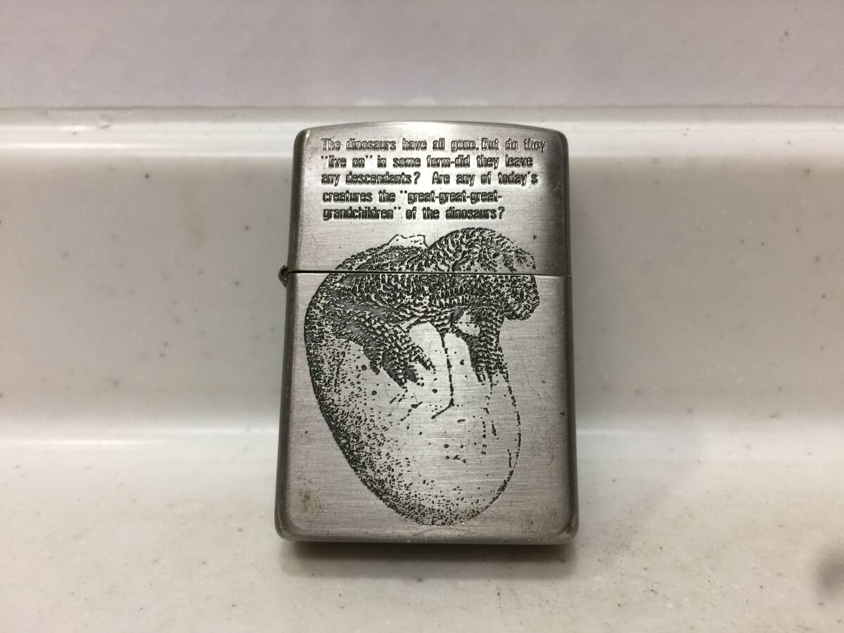 Yahoo!オークション - Zippo ジッポー 恐竜 卵 1995年製 T68 KJ1