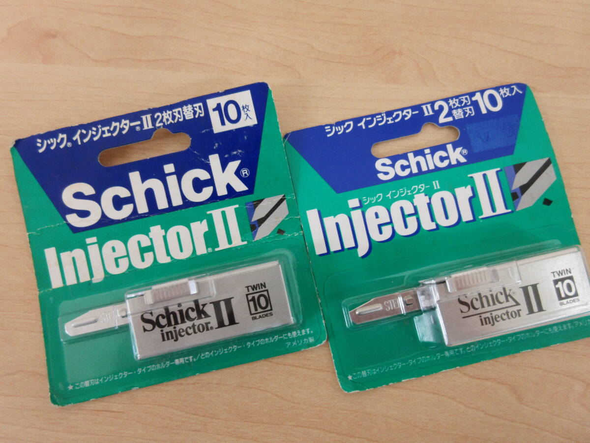 Yahoo!オークション - A756 シック Schick インジェクターⅡ 2枚刃 替...