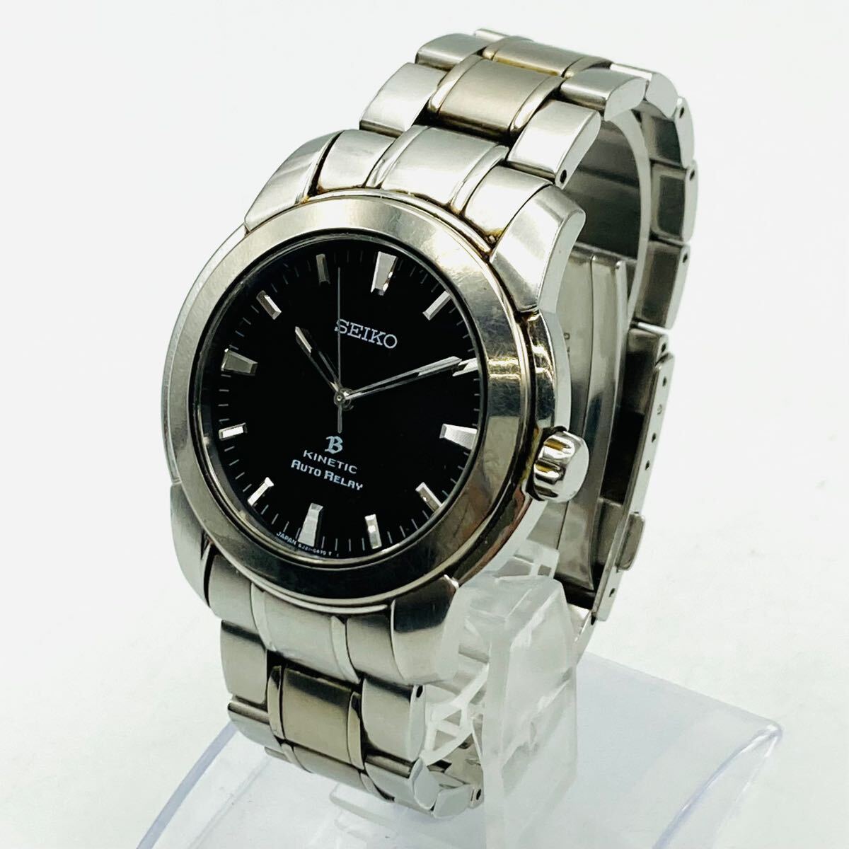 207 SEIKO セイコー Brightz ブライツ 5J21-0A80 メンズ腕時計 腕時計 時計 クォーツ クオーツ ステンレス スチール ブラック文字盤 AK(セイコー)｜売買された ...