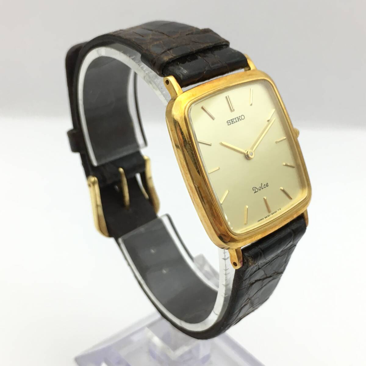 Yahoo!オークション - G248-196 SEIKO/セイコー Dolce ドルチェ 2針 ...