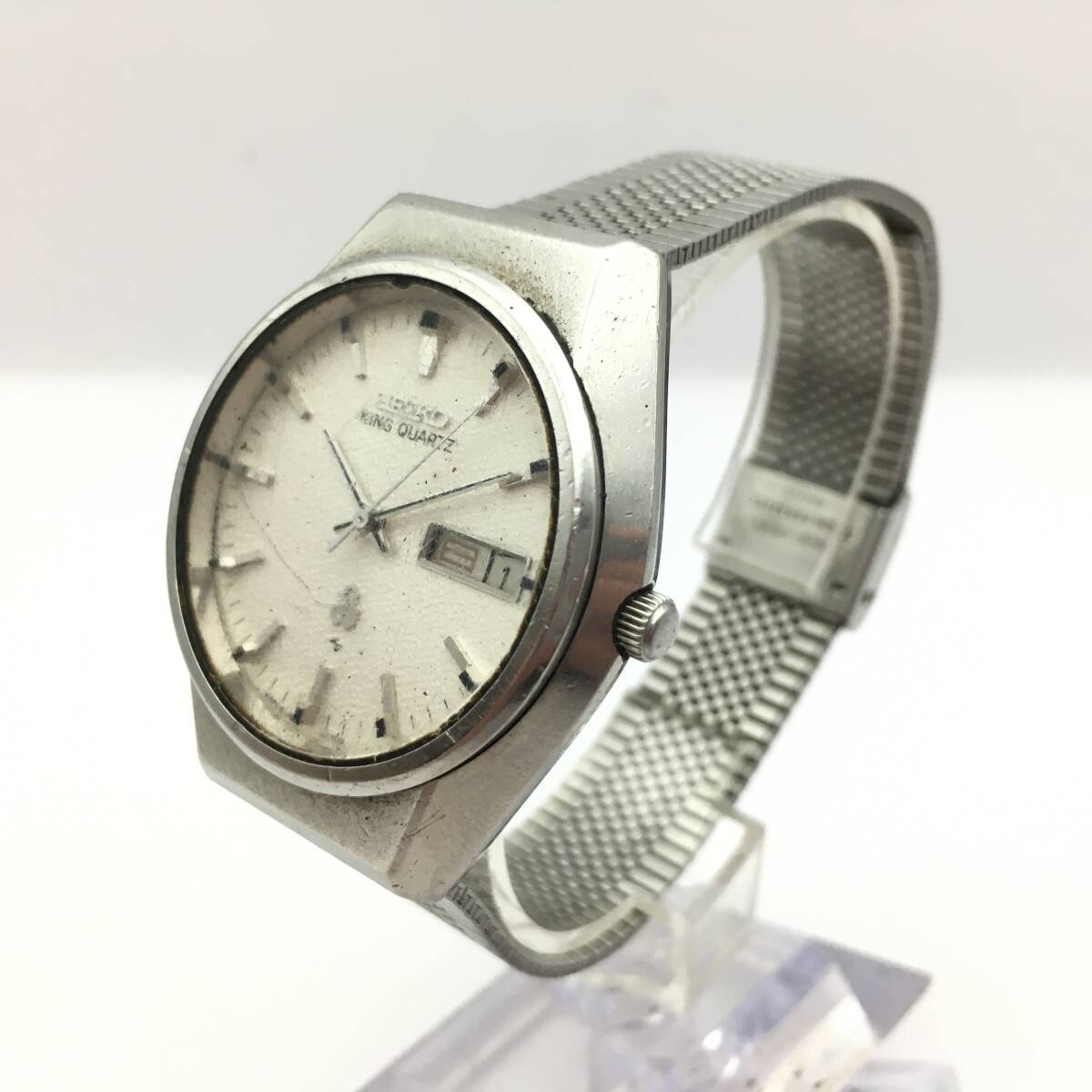 A248-150 SEIKO/セイコー KING QUARTZ キングクォーツ 3針 Day-Date デイデイト メンズ 腕時計 0853-8025(その他)｜売買されたオークション情報 ...