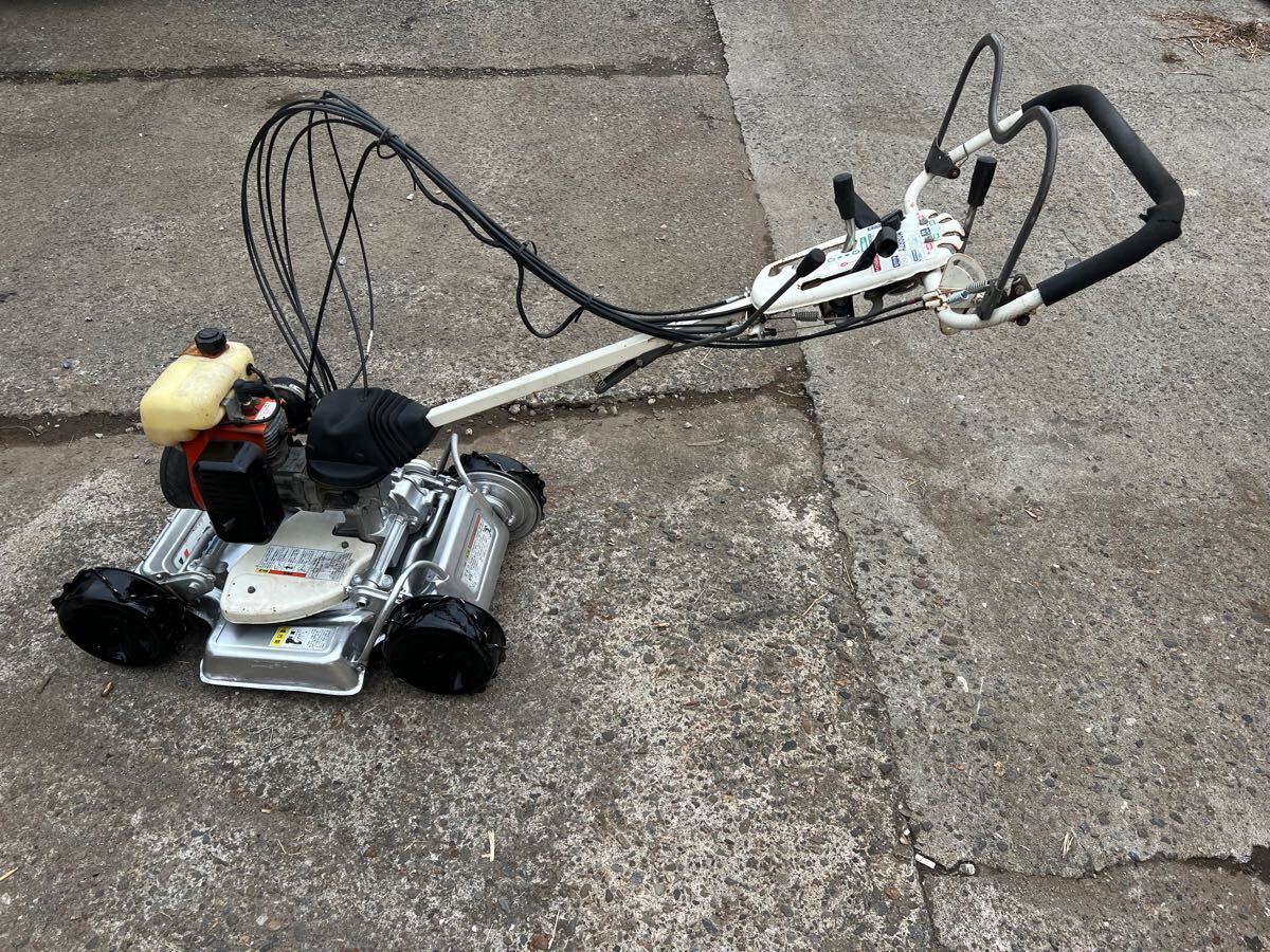 Yahoo!オークション - 006 オーレック 共立 スパイダーモア 畦草刈 AZ8...