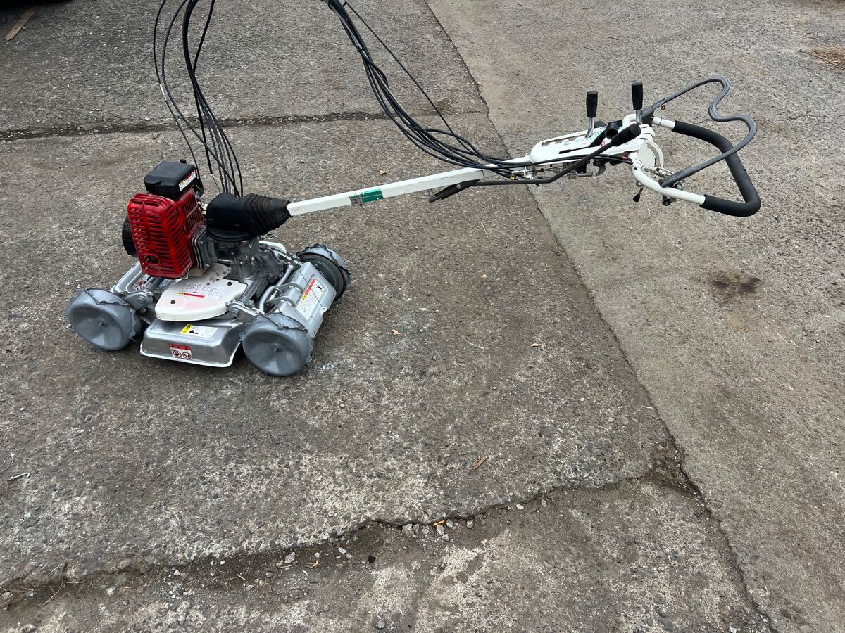 Yahoo!オークション - 002 オーレック 共立 スパイダーモア 畦草刈 AZ8...