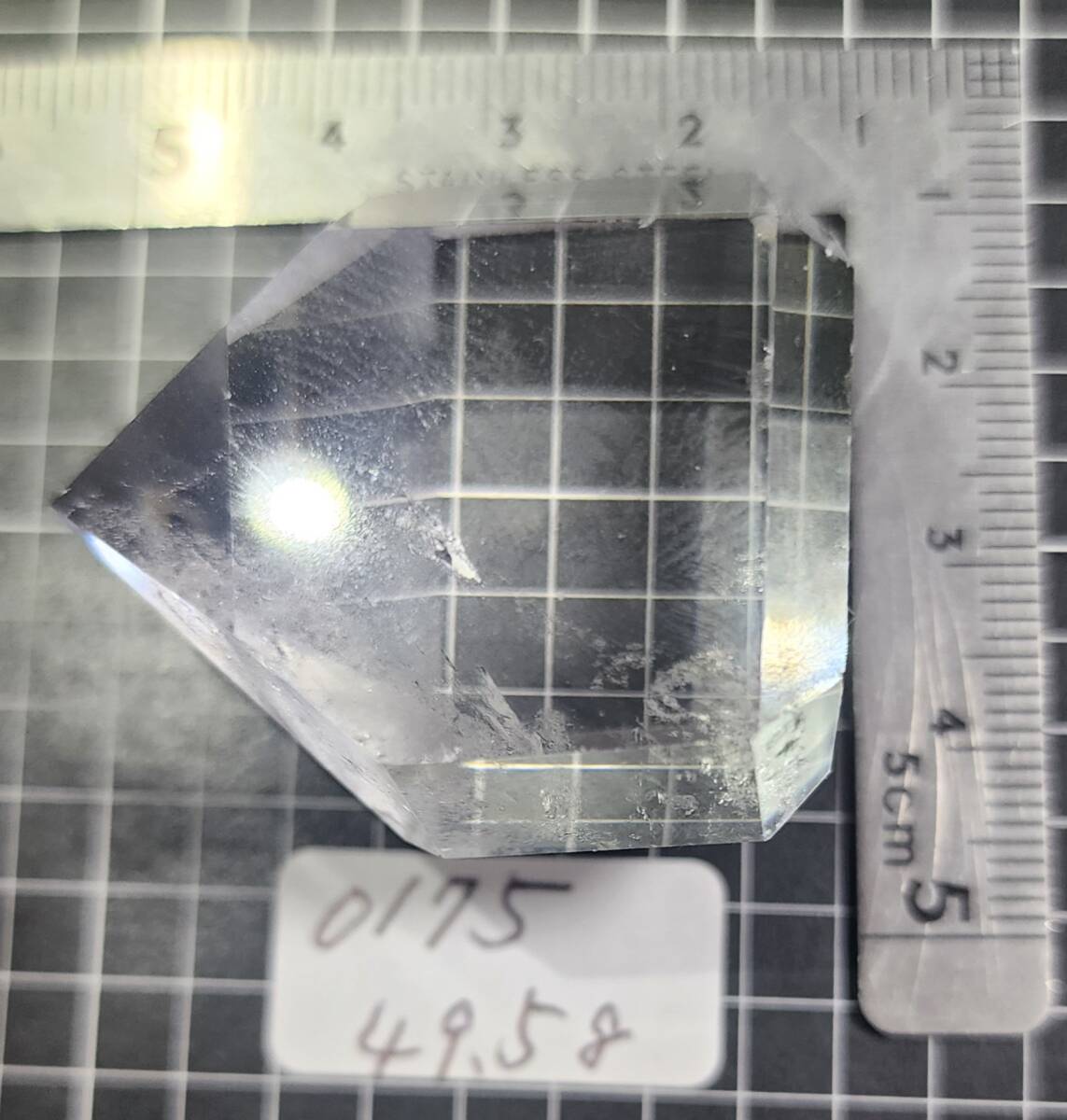 Yahoo!オークション - 0175 ブラジル産天然原石 ポリッシュポイント 49...