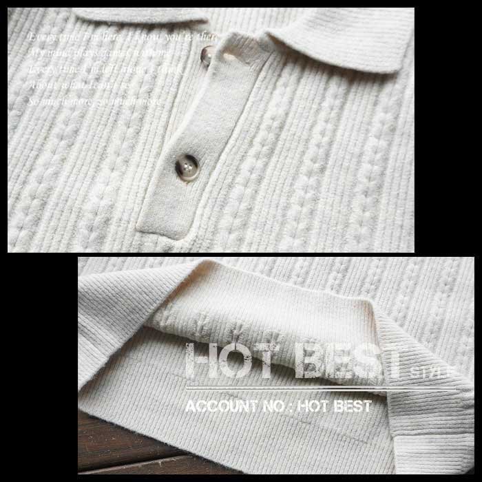 Yahoo!オークション - 新作 MNG メンズ 高級紳士 ケーブル編みニット ...