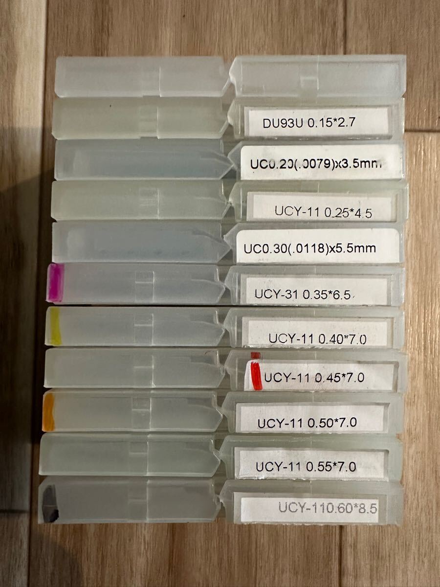 Yahoo!オークション - TCT Platinum 他 超硬マイクロドリル 110本 φ0....