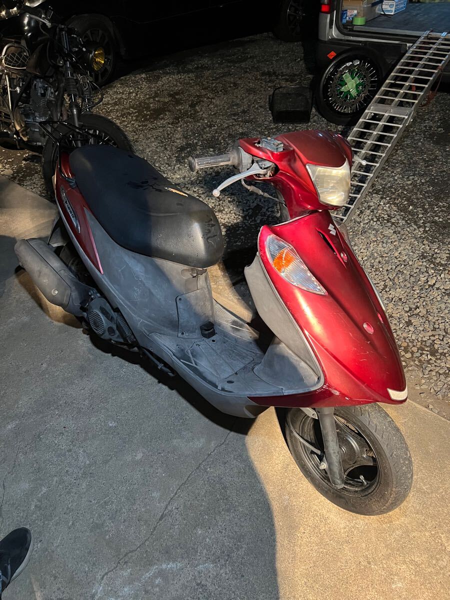 Yahoo!オークション - アドレスv125g k9 スズキ 通勤快速