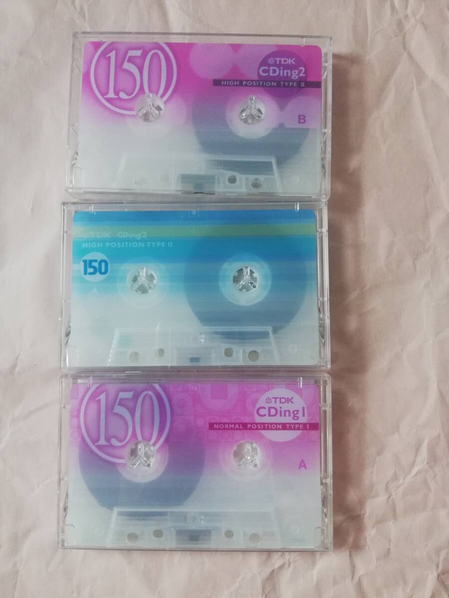 Yahoo!オークション - TDK カセットテープ 150分 3本セット