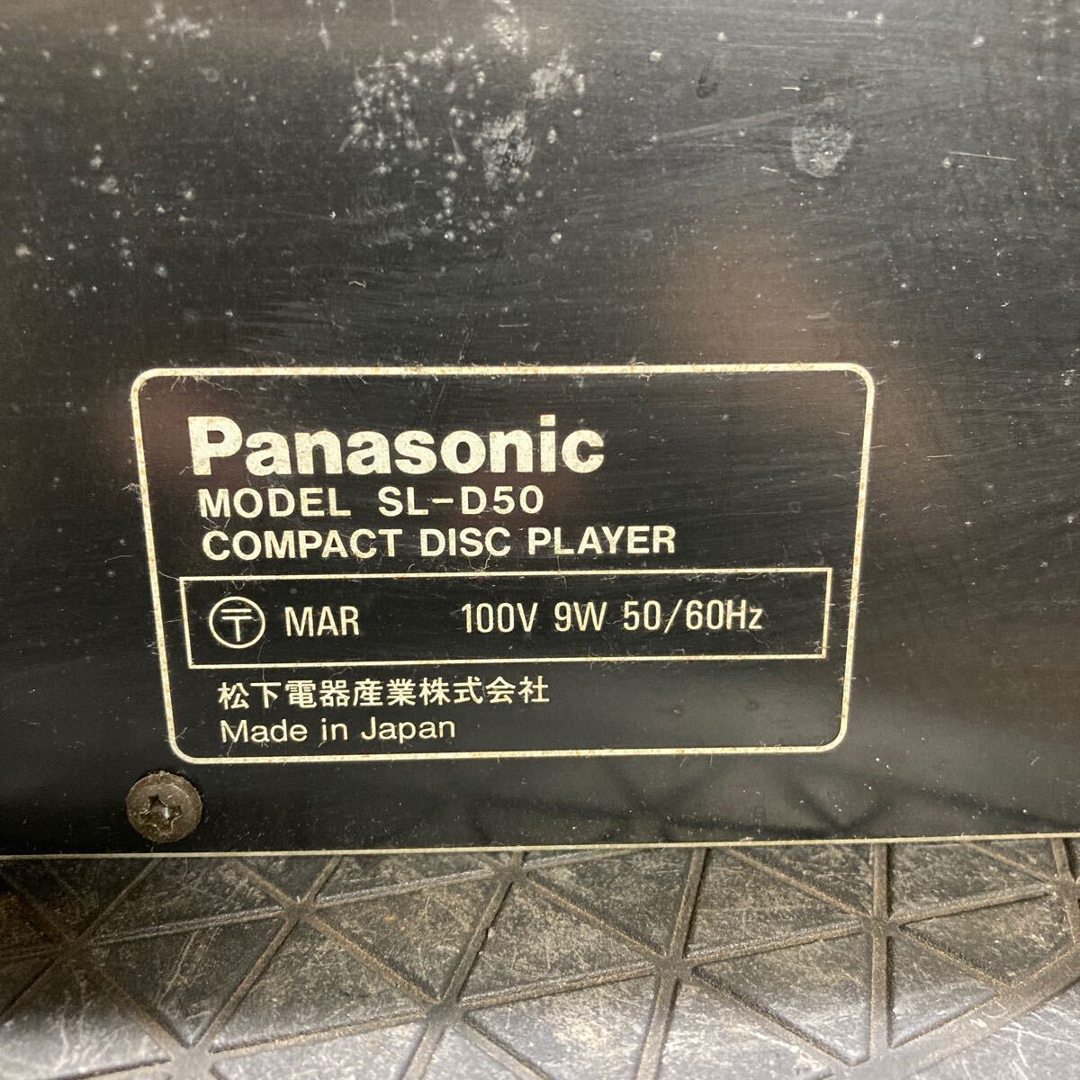 Yahoo!オークション - MYM10-144 激安 Panasonic COMPACT DISC PLAYER ...