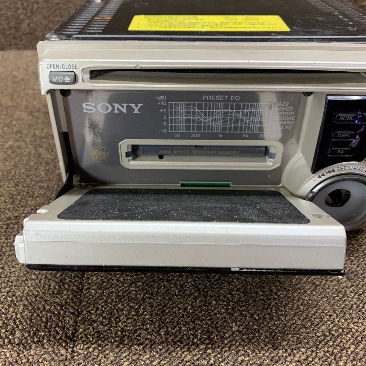 Yahoo!オークション - AV10-474 激安 カーステレオ SONY WX-C60MD 4800...