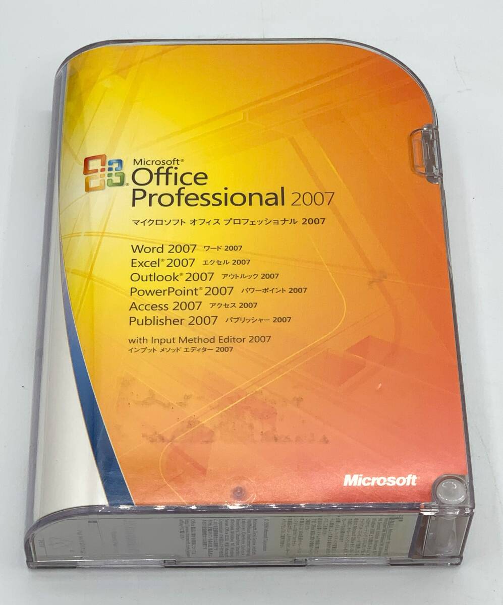 Yahoo!オークション - 【Microsoft】Office Professional 2007 マイク...