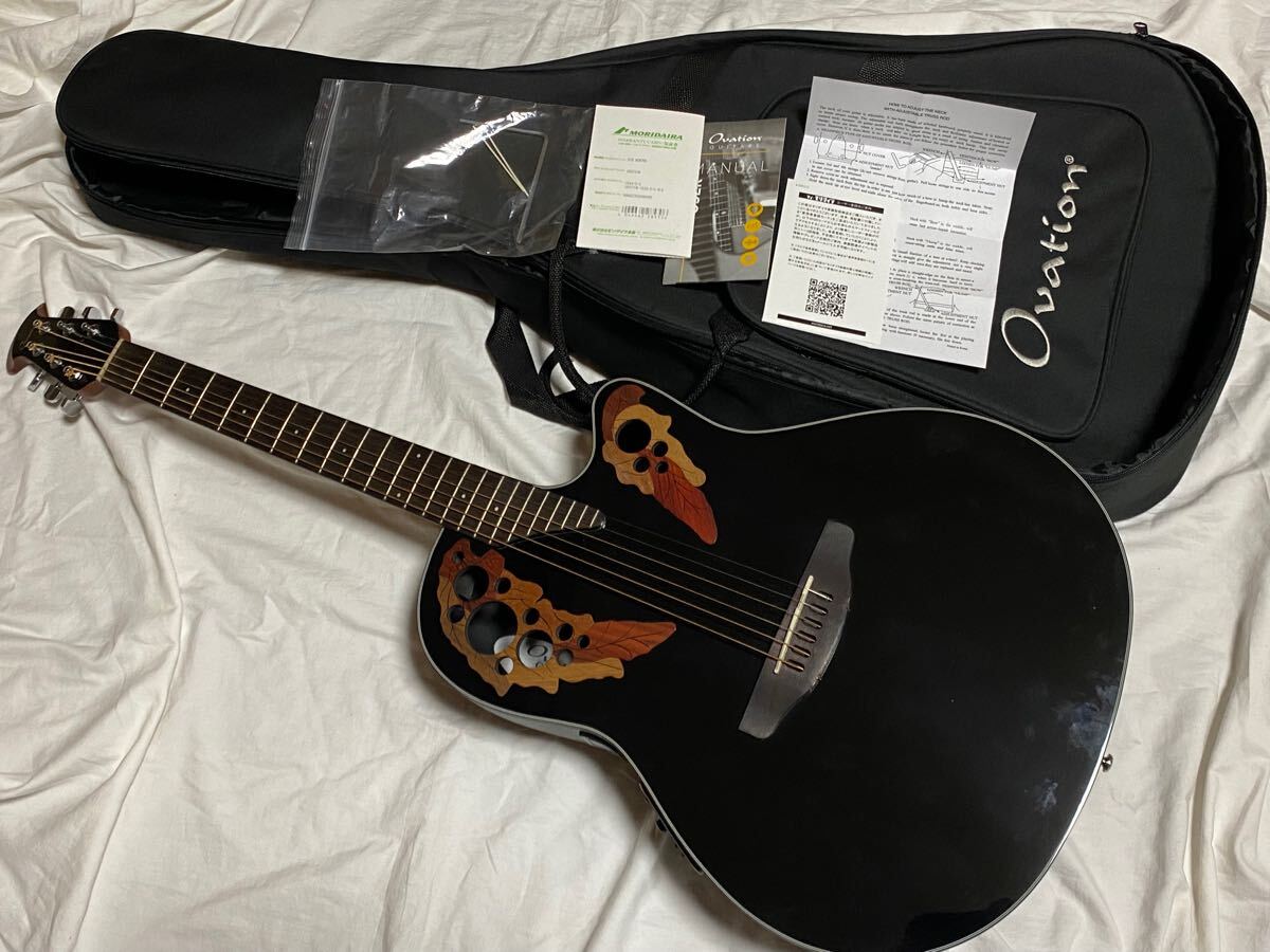 Yahoo!オークション - Ovation Celebrity CE44-5-Gエレアコ1945ー06ー1