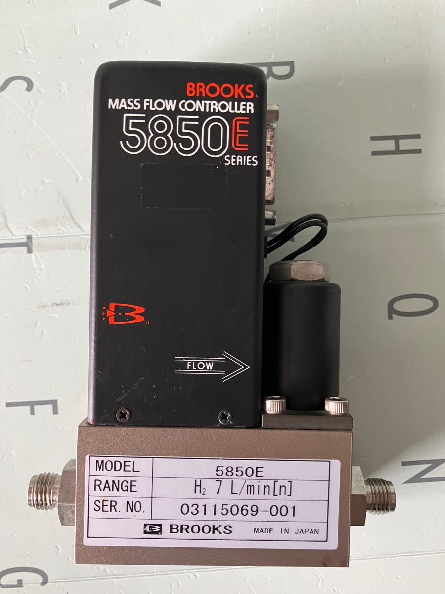 Yahoo!オークション - Brooks 5850Eマスフローコントローラ H2 7L/min[...
