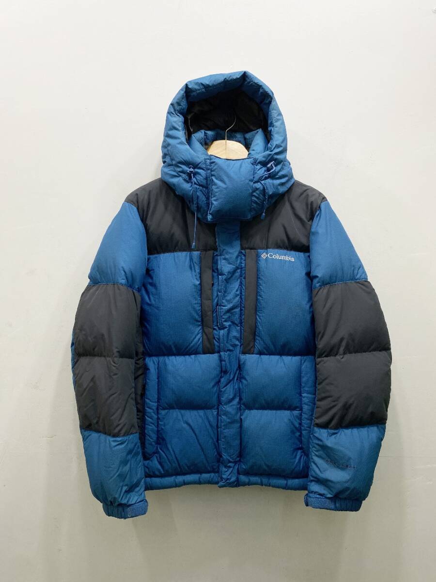 Yahoo!オークション - V122 コロンビア COLOMBIA OMNI-HEAT ダウンジャ...