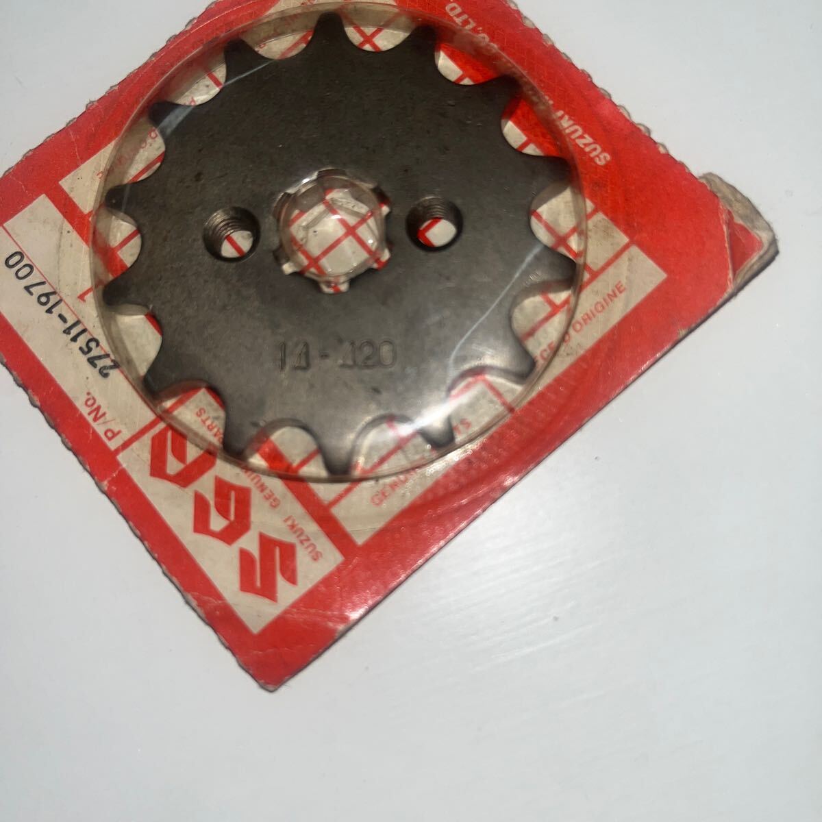 Yahoo!オークション - スズキ50 フロントスプロケット14T-420（エポ マ...