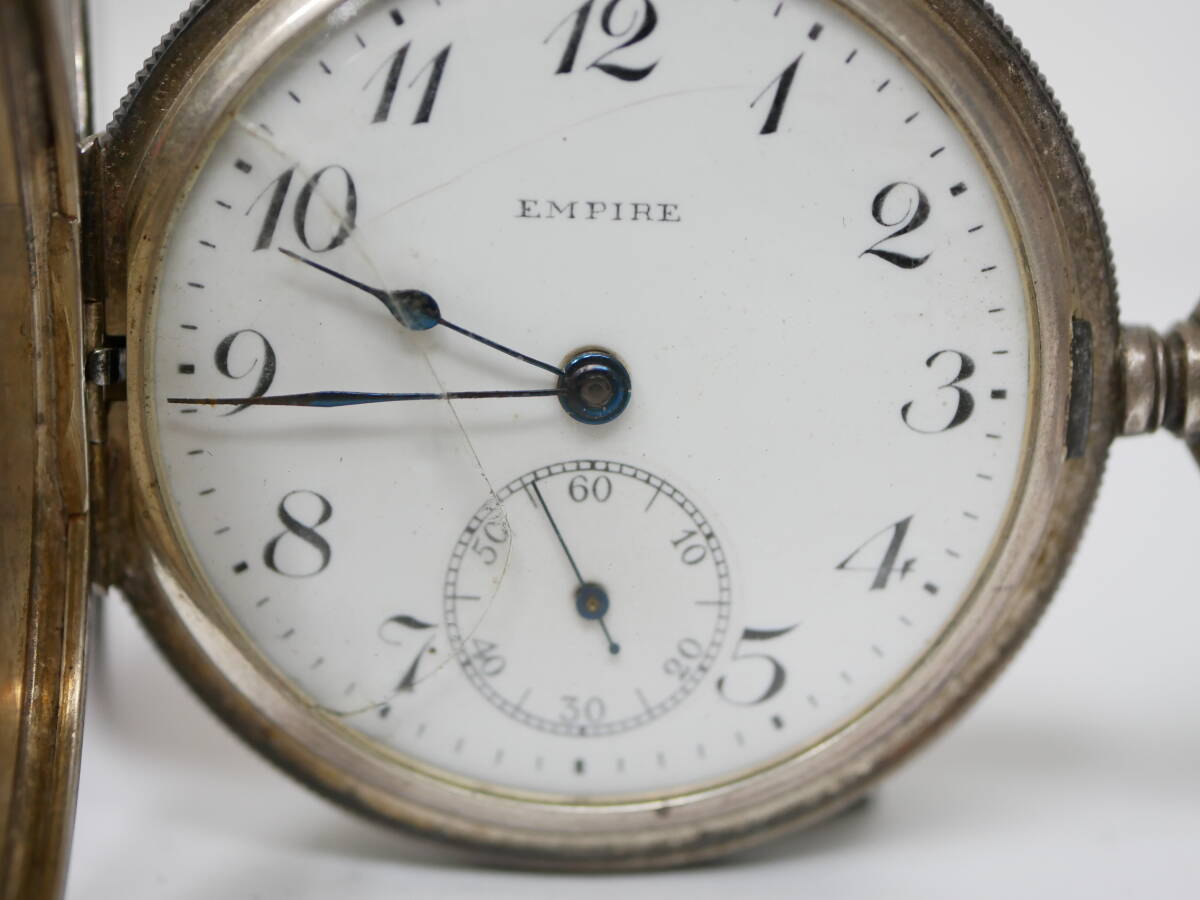 Yahoo!オークション - #6770 EMPIRE 0.900 sv900 懐中時計 エンパイア ...