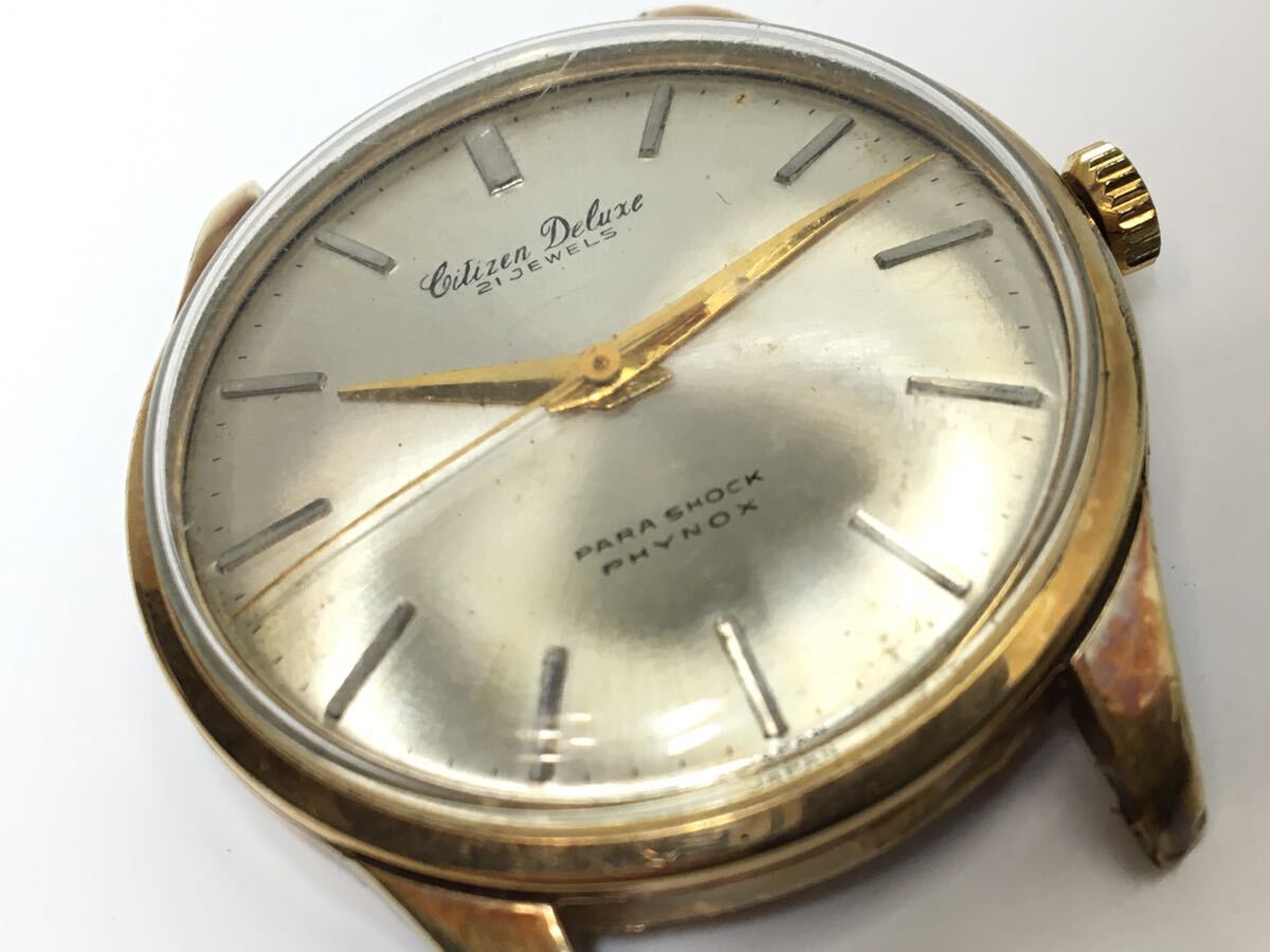 Yahoo!オークション - 46-94 フェイスのみ Citizen Super Deluxe 14K 8...