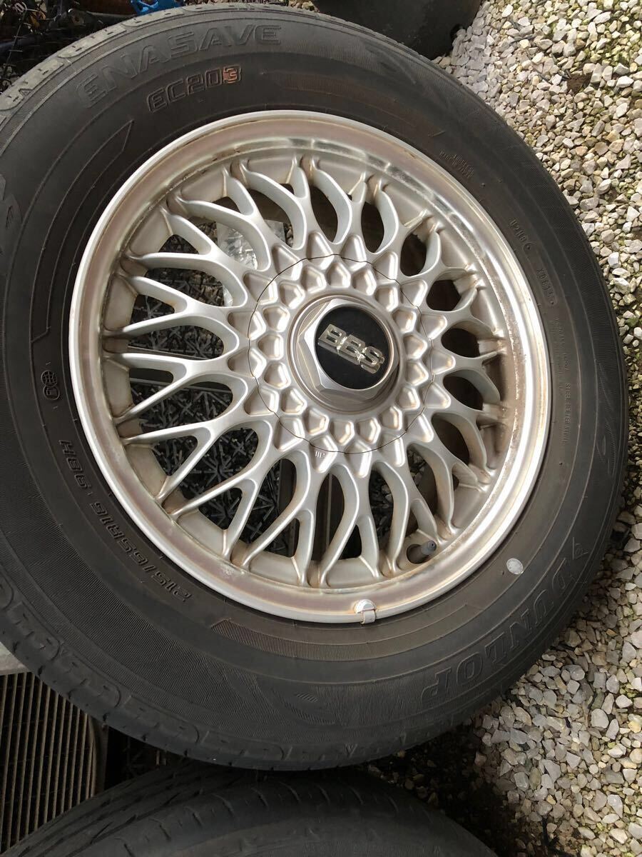 Yahoo!オークション - 中古 bbs cg-19 4本 タイヤはおまけ 16×6.5jj e...