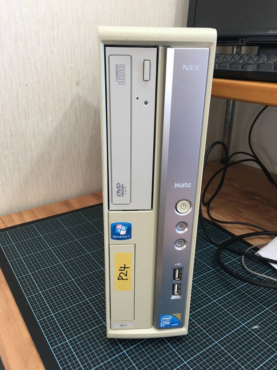 P24 全国一律送料1050円 NEC Mate MA-9 MY29RA-9 CPU Core 2Duo E7500 メモリ4GB HDD82GB DVDROM DH20N LANポート1口 ...