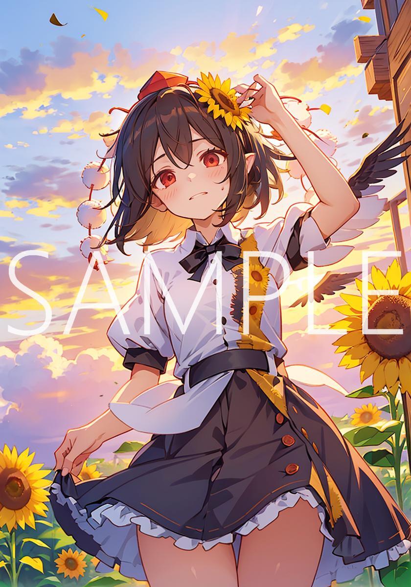 Yahoo!オークション - A2597 【一点物 A4 美女ポスター】 東方Project ...