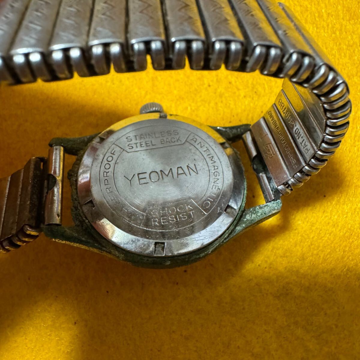 Yahoo!オークション - アンティーク時計 YEOMAN ヨーマン 腕時計 時計 ...