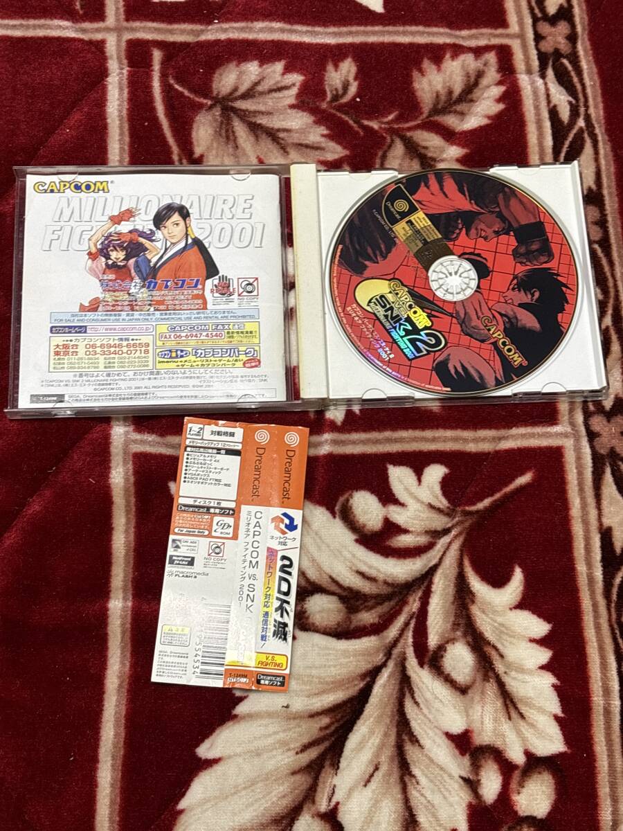 Yahoo!オークション - ドリームキャスト CAPCOM VS. SNK 2 MILLIONAIRE...