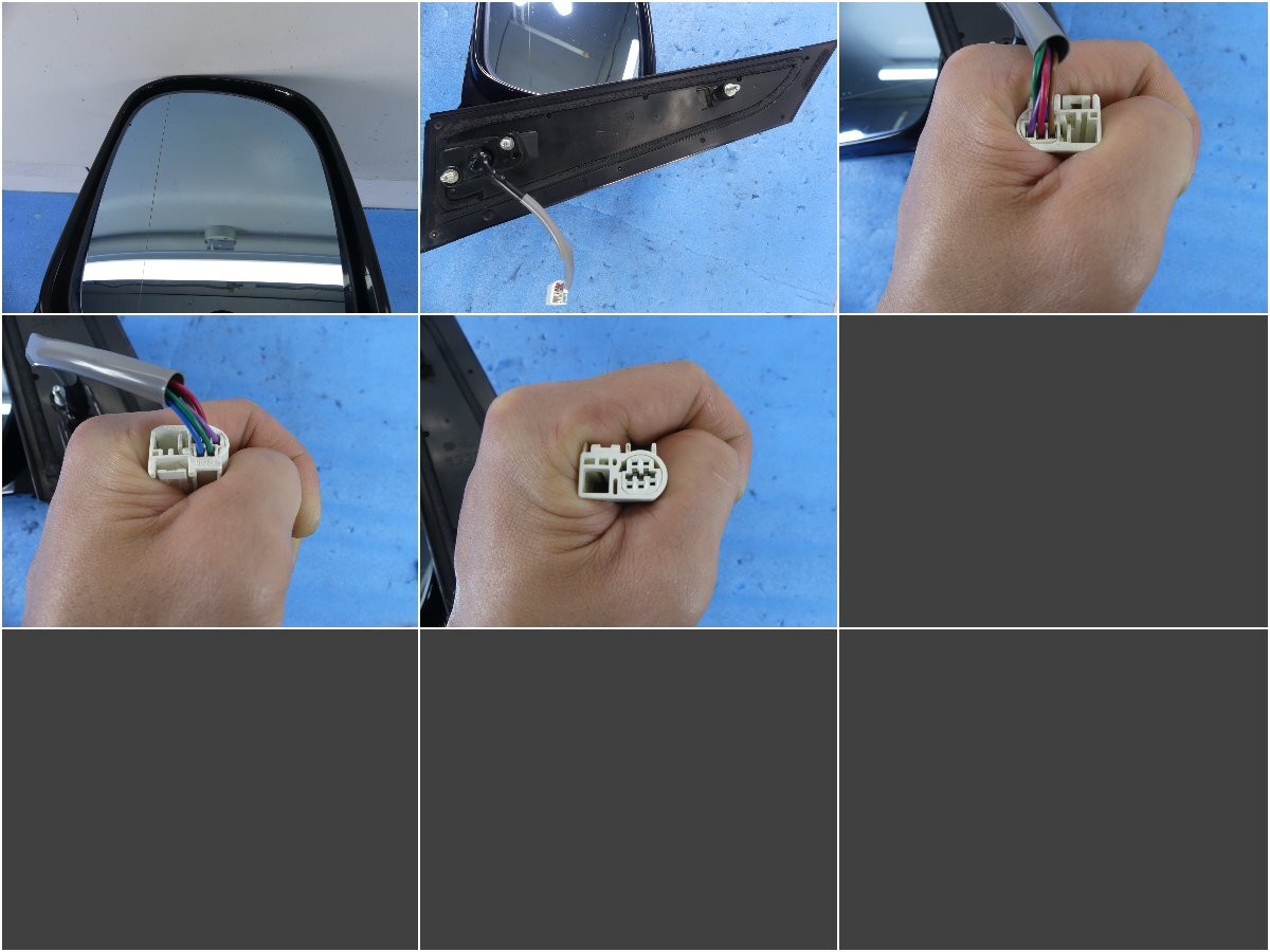 Yahoo!オークション - A6111 D トヨタ アルファード ANH10 純正 ドアミ...