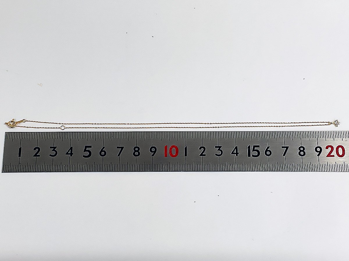 Yahoo!オークション - ete エテ K18 ダイヤプチネックレス D0.04ct イ...