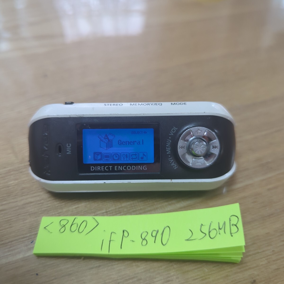 Yahoo!オークション - 〈860〉iRiver アイリバー MP3 Player iFP-890 2...