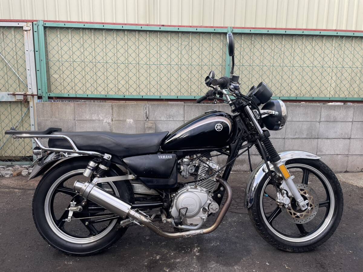 Yahoo!オークション - ヤマハ YB125SP LBPPCJL 1897㎞ エンジン実働 通...