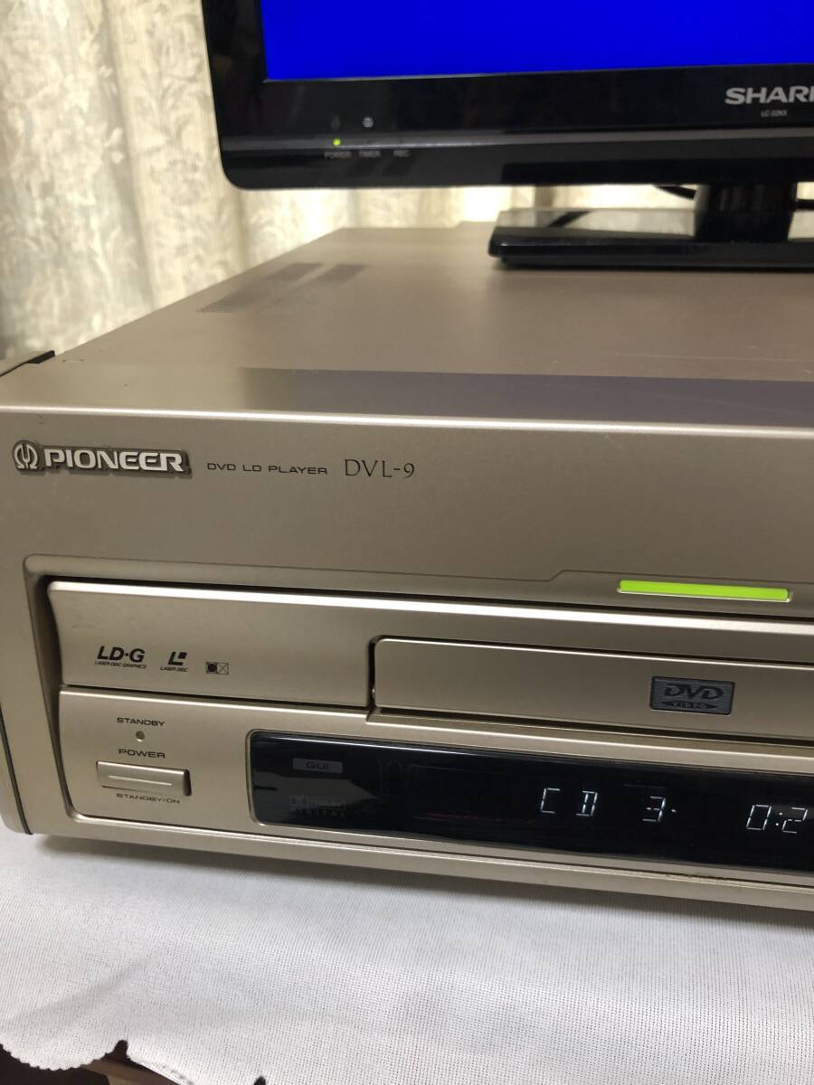 Yahoo!オークション - 【通電確認済】PIONEER パイオニア DVL-9 LD/DVD...