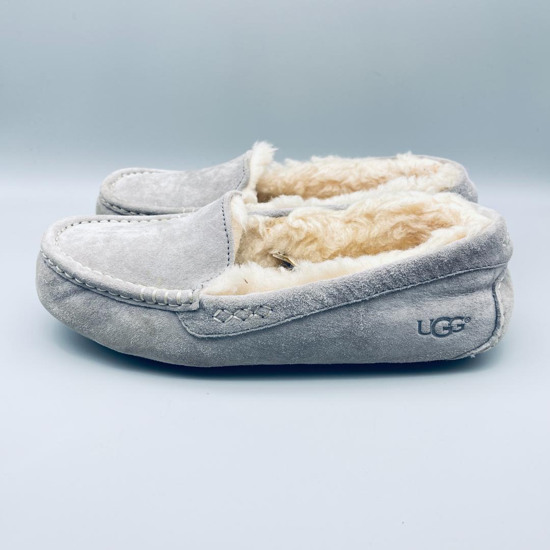 UGG Ansley US8 アグ アンスレー モカシン グレー 25cm(US8)｜売買されたオークション情報、yahooの商品情報をアーカイブ公開 - オークファン（aucfan.com）