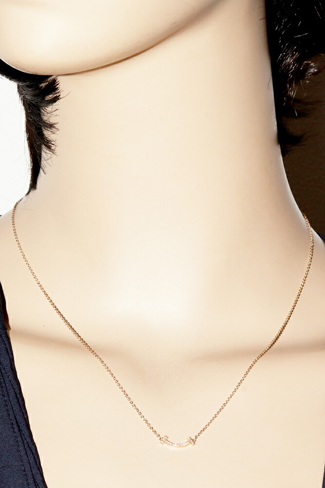 Yahoo!オークション - ティファニー ペンダントネックレス K18PG ダイ...