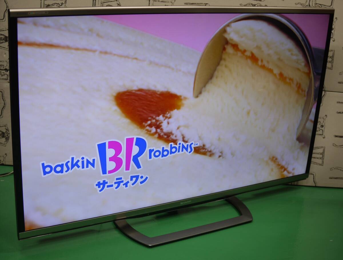 Yahoo!オークション - 美品 シャープ 52V型 フルハイビジョン 液晶 テ...