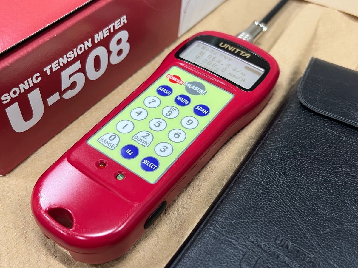 Yahoo!オークション - 音波式ベルト張力計 U-508 ゲイツ・ユニッタ・ア...