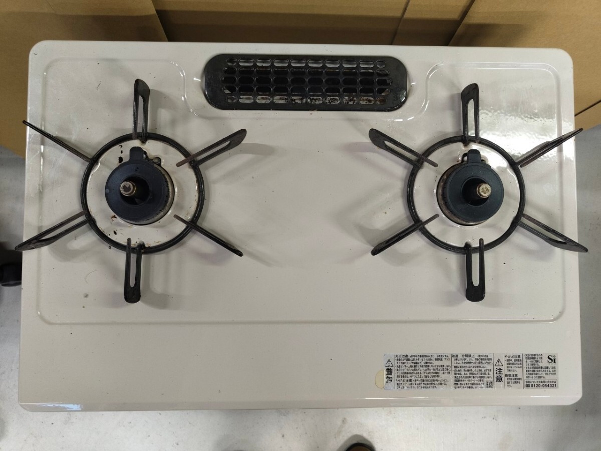 Yahoo!オークション - N38 リンナイ ガスコンロ RT64JH7S2-CL LPガス 2...