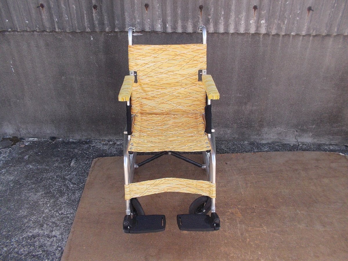 TS-23-1021-03 日進医療器 NAH-L7 アルミ軽量介助式車椅子 一部地域を除き(介助用)｜売買されたオークション情報、yahooの商品情報をアーカイブ公開 - オークファン ...