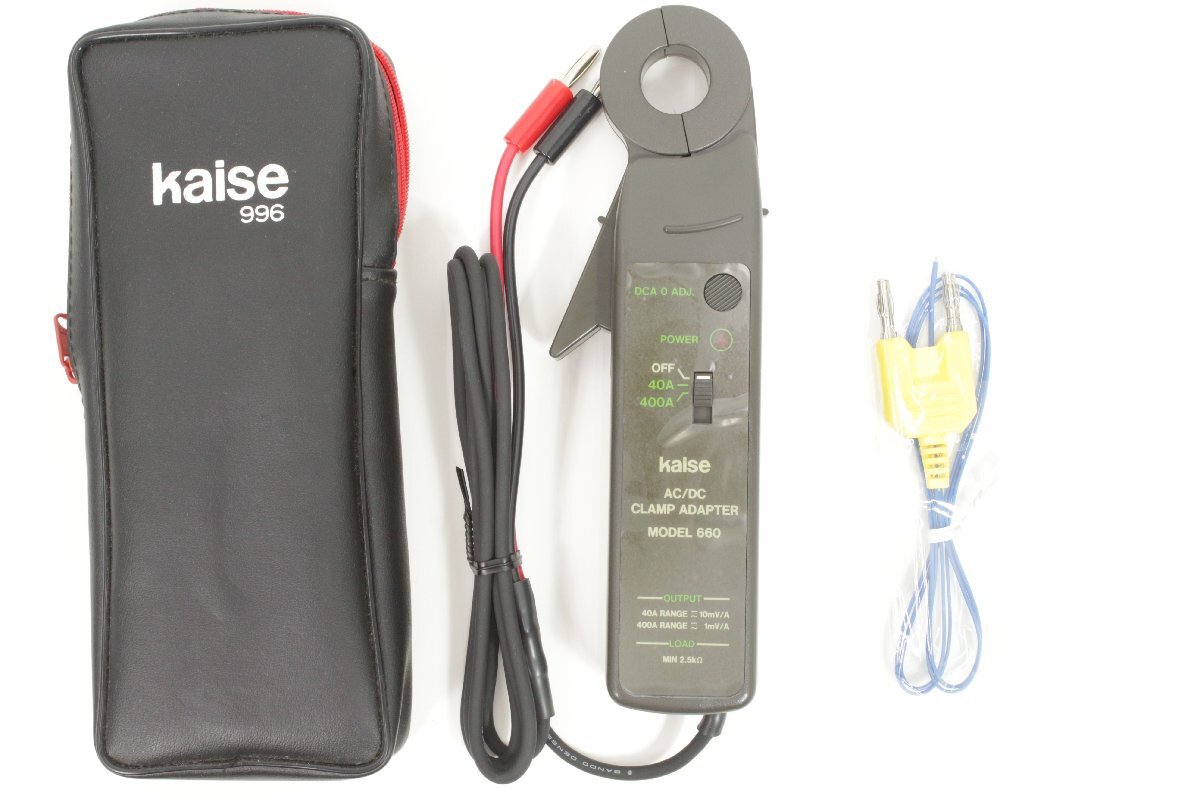 Yahoo!オークション - kaise AC/DCクランプアダプター [660] クランプ...