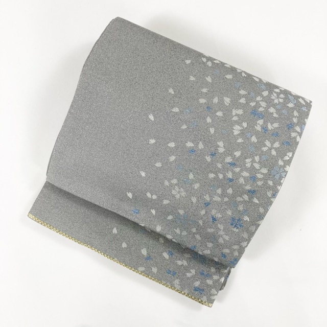 Yahoo!オークション - 1円〜 袋帯 千地泰弘 幸子 砂子愛染織 桜 六通 ...