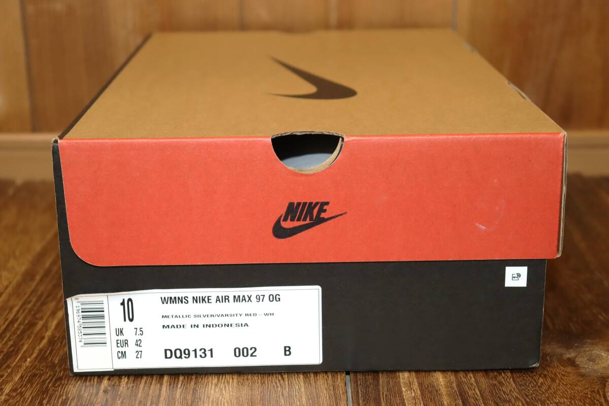 送料無料 即決【未使用】 NIKE WMNS AIR MAX 97 OG SILVER 送料無料 即決【未使用】 NIKE WMNS AIR MAX 97 OG SILVER