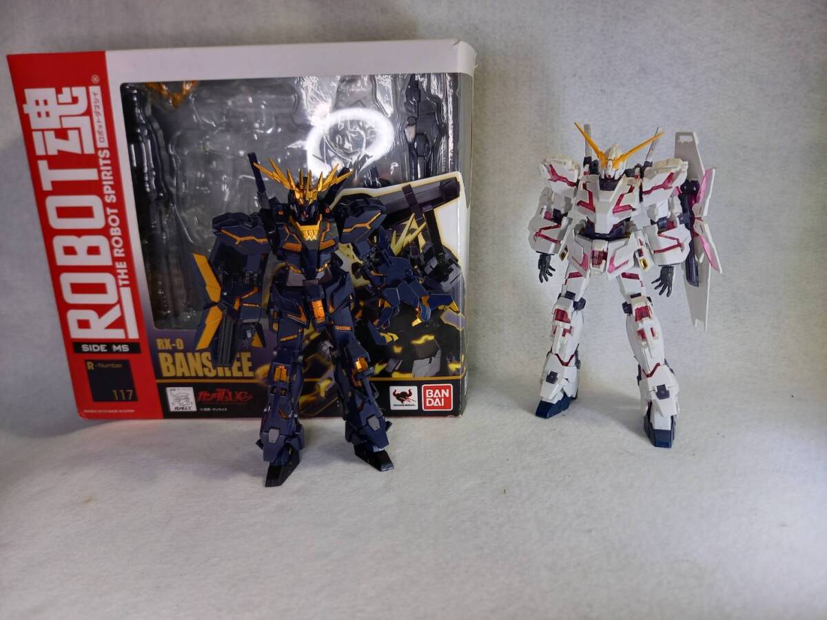 Yahoo!オークション - バンダイ HGUC RG ロボット魂 1/144 ユニコーン...